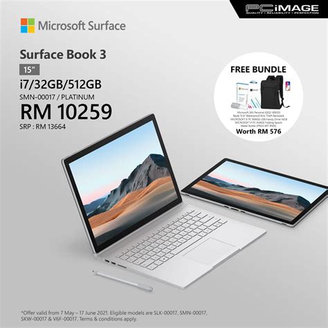 Microsoft Surface Book 3 15 Core I7 32GB 512GB GTX 1660 Ti PC Image
