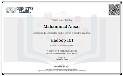 Mahammad Ansar On Linkedin Hadoop Dataanalytics Ibmdevelopers