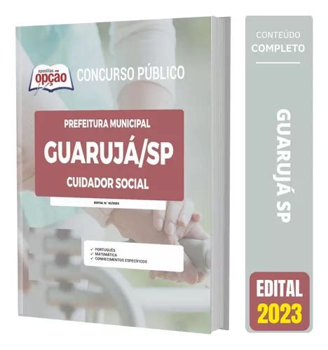 Apostila Prefeitura De Guarujá Sp 2023 Cuidador Social Mercadolivre