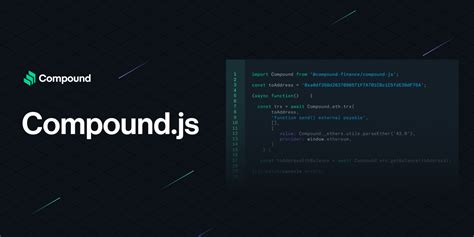 Github Compound Financecompound Js A Javascript Sdk For Ethereum And The Compound Protocol Github Compound Financecompound Js A Javascript Sdk For Ethereum And The Compound Protocol