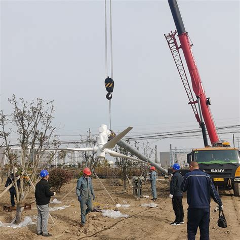 High Efficiency Generation Of On Grid 30kw Variable Pitch Control Wind Turbine