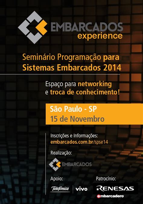 Seminário Programação para Sistemas Embarcados 2014