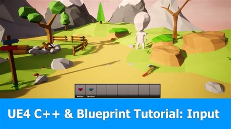Ue4 C And Blueprints Tutorial Inventory Input Youtube