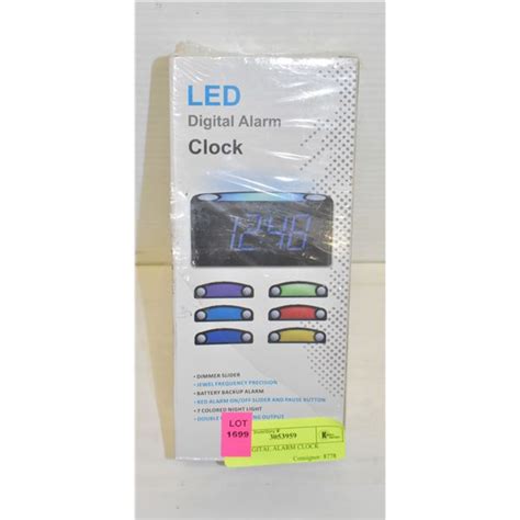 Led Digital Alarm Clock