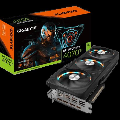 Видеокарта Gigabyte - 12GB GeForce RTX 4070Ti GAMING OC GV-N407TGAMING ...