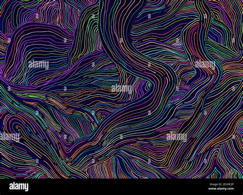 Bright Colorful Design Background With Many Abstract Multicolored