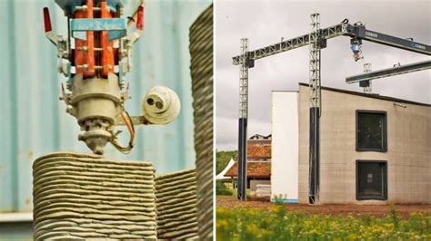 Europes Largest 3d Printer Just Made Its First Two Story House Cnet