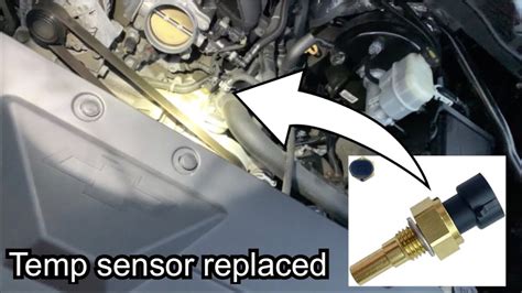 2015 Silverado temperature sensor replacement - YouTube