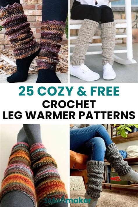 25 Cute Crochet Leg Warmer Patterns Fdjy