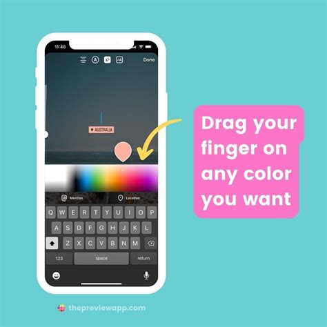 How To Change The Instagram Story Location Tag To ANY Color 4 Ways