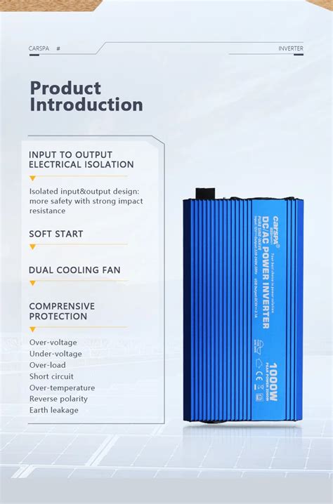 200W 8000W Inverter Reliable DC To AC Power Conversion