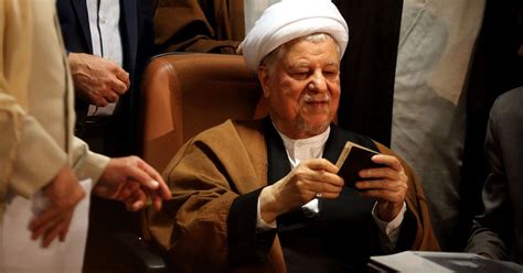 Iran décès de l ex président Rafsandjani homme clé de la République islamique L Express