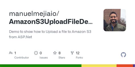Github Manuelmejiaio Amazons Uploadfiledemo Demo To Show How To Upload A File To Amazon S