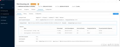 Flink四大基石之checkpoint检查点 的使用详解flink检查点 Csdn博客