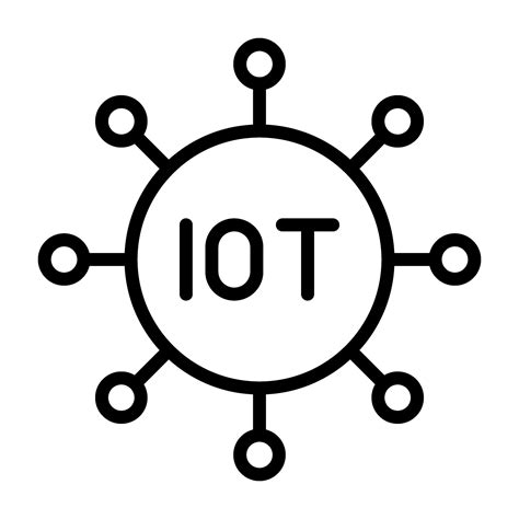 Internet Of Things Vector Icon 26330909 Vector Art At Vecteezy