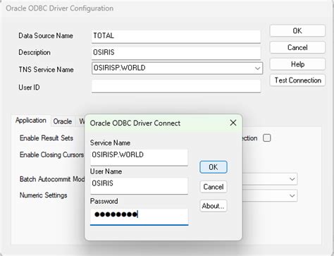 oracle database using windows odbc driver from c program in cygwin