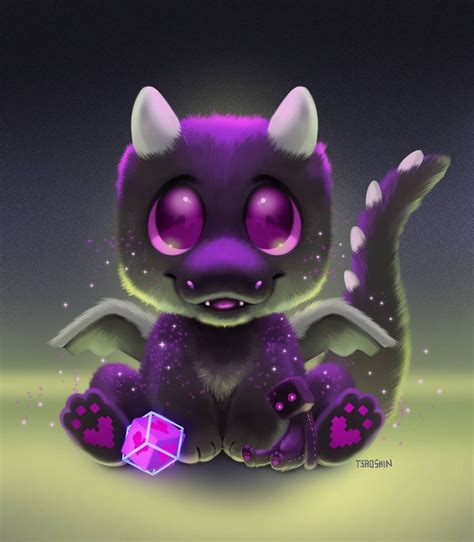 Ender Dragon By Tsaoshin On Deviantart Cute Art Female Dragon