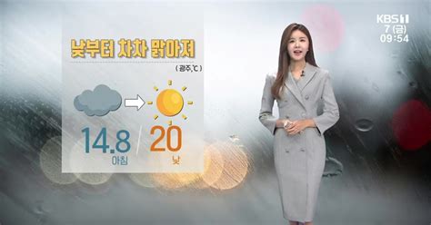 날씨 광주·전남 낮부터 맑아져한글날 전국 비