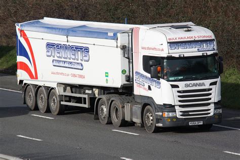 KU64DPY Stennetts Transport Scania R490 M4 Downend Brist Flickr