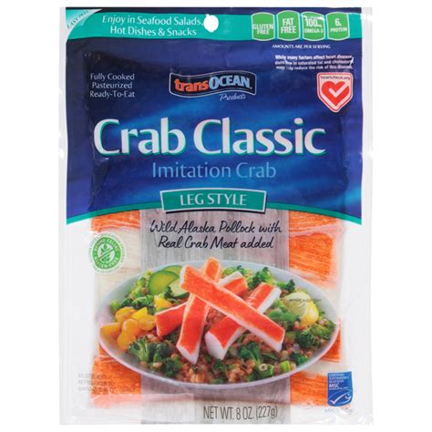 Trans Ocean Crab Classic Imitation Crab Leg Style Products Lowes