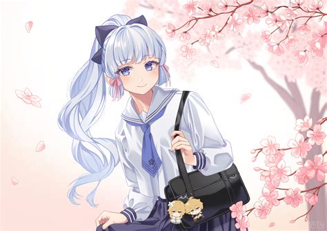 Lumine Aether Kamisato Ayaka And Kamisato Ayaka Genshin Impact