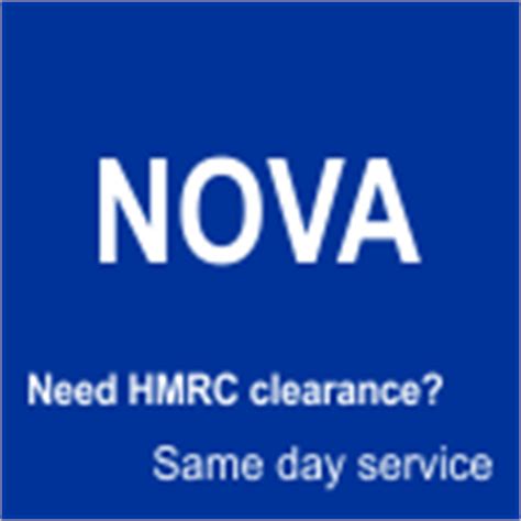 Help With The Hmrc NOVA Form And Advice