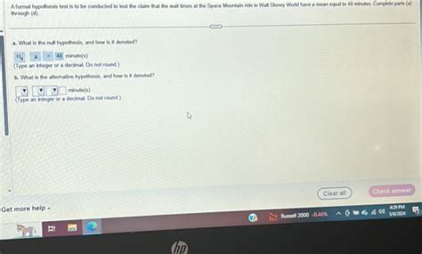 A Formal Hypothesis Test Is To Be Conducted Studyx