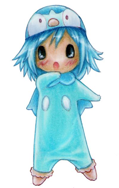 Piplup Gijinka Chibi By Garnetweavile461 On Deviantart