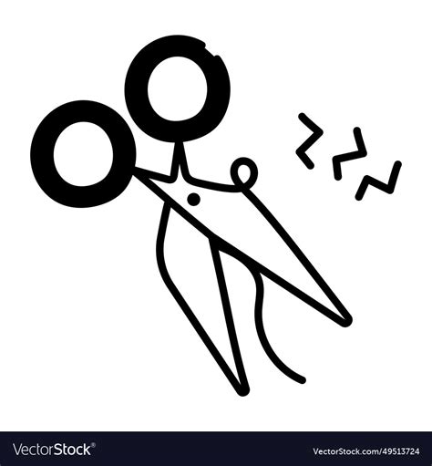 Scissors Royalty Free Vector Image Vectorstock