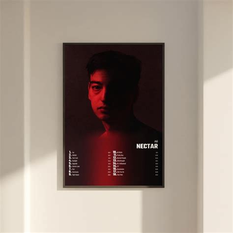 Joji Nectar Album Cover Poster Wall Art Joji Nectar Etsy