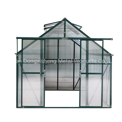 Tough Aluminium Frame Polycarbonate Sheet Greenhouse Rdga1014 10mm