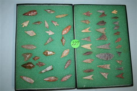 Lot 2 Frame African Neolithic Points