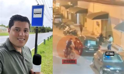 Vídeo Mostra Momento Em Que Jornalista Que Queria Ser Prefeito é Morto