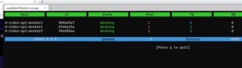 tasks piling up on a slower machine while the fast one has no tasks