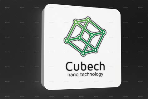 Cube Technology Logo Template Logo Templates Simple Logo Design Technology Logo