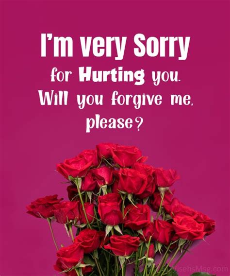 100 Sorry Messages And Apology Quotes Wishesmsg