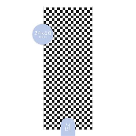 Checkered Wrapping Paper Roll Checker Pattern Great For Christmas And