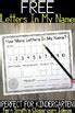 How Many Letters In My Name Freebie By Fern Smith S Classroom Ideas