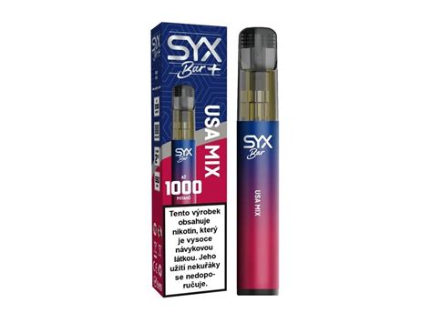 Jednorázové E Cigarety Syx S Dlouhou Výdrží Nicopodscz