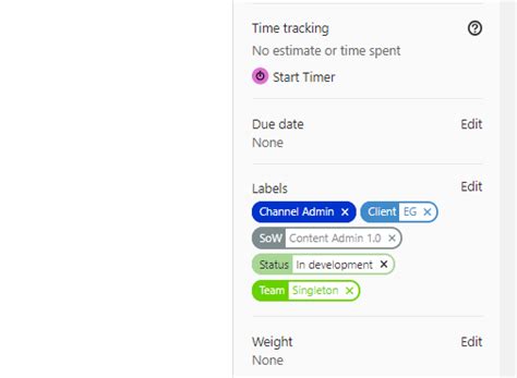 labels tags are broken in the new gitlab · issue 1877 · toggl track