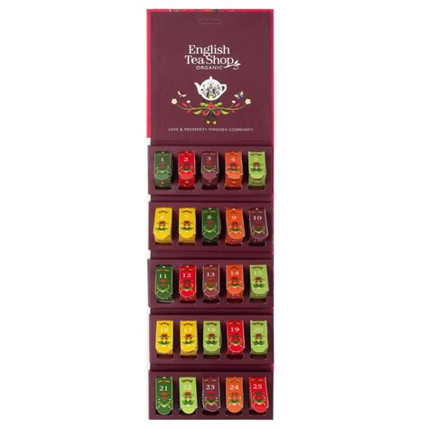 English Tea Shop Kalendarz adwentowy z herbatami Wall 13 smaków