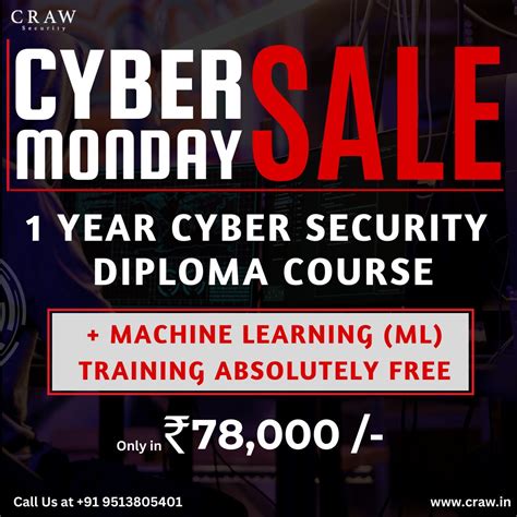 Crawsec Cybermonday Cybersecurity Cybersecuritydiploma Cybersecuritytraining