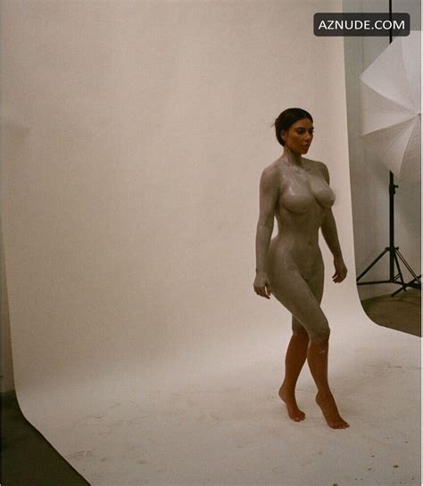Kim Kardashian Full Frontal Nude From KKW Body Fragrance Photo Shoot