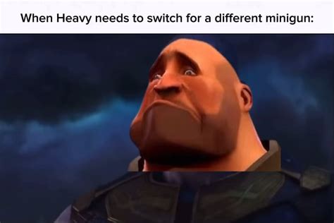 When Heavy Needs To Switch For A Different Minigun R Tf2