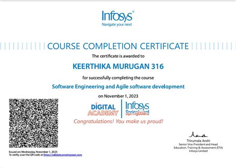 Keerthika Murugan On Linkedin Ive Successfully Completed The