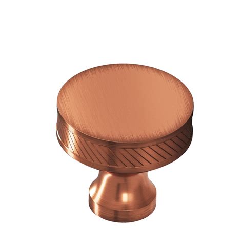 Antimicrobial Agion Knobs Collection 1 Diameter Round Single Knurled