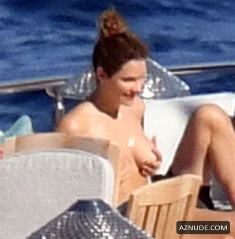 Katharine Mcphee And David Foster Are Tanning It Up On Their Yacht Out