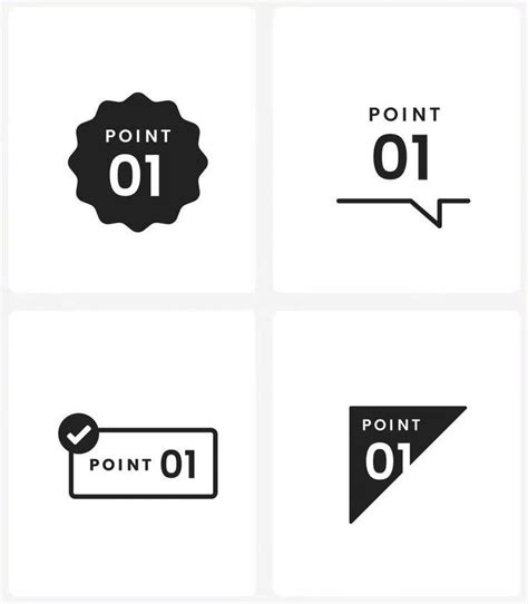 Four Different Types Of Pointers And Numbers