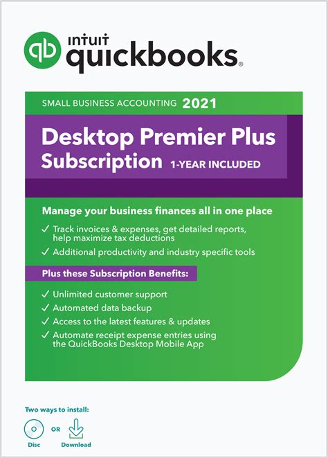 Intuit Quickbooks Desktop Premiere Plus 2022 Tarabyte Solutions