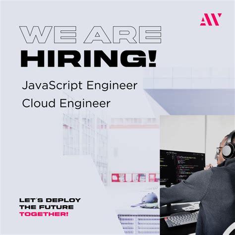 Techjobs Javascript Cloudengineer Joinourteam Jobopportunity Javascriptengineer